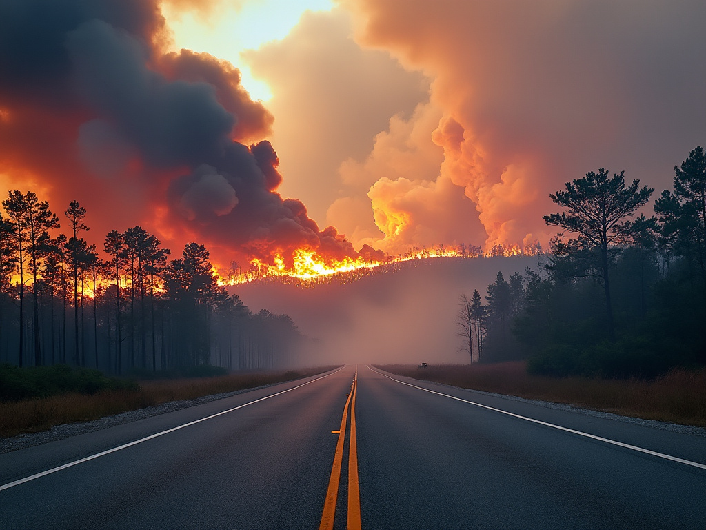 Florida Wildfires Escalate Amid Road Closures - Florida Times